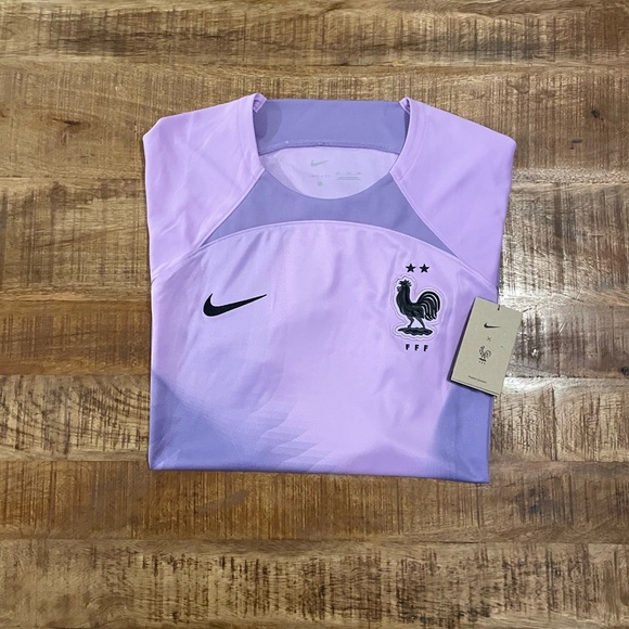 Nike | Shirts | Nwt Nike X Fff France 22223 Stadium Goalkeeper Soccer ...